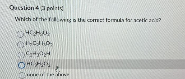 Solved Which of the following is the correct formula for | Chegg.com