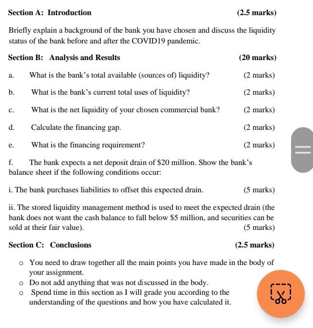 Section A: Introduction (2.5 marks) Briefly explain a | Chegg.com