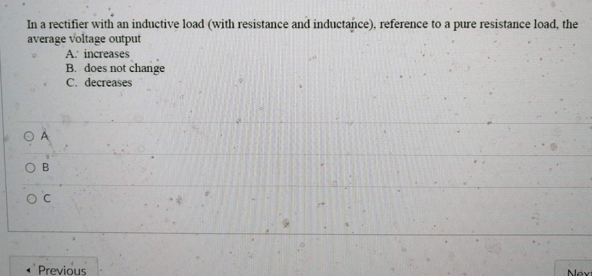 Solved In a rectifier with an inductive load (with | Chegg.com