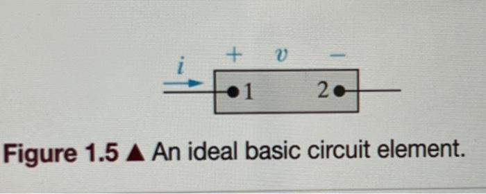 Solved 19 The voltage and current at the terminals of the | Chegg.com