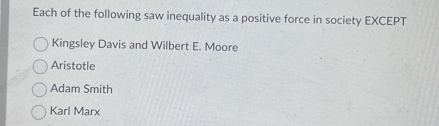 Solved Each of the following saw inequality as a positive | Chegg.com