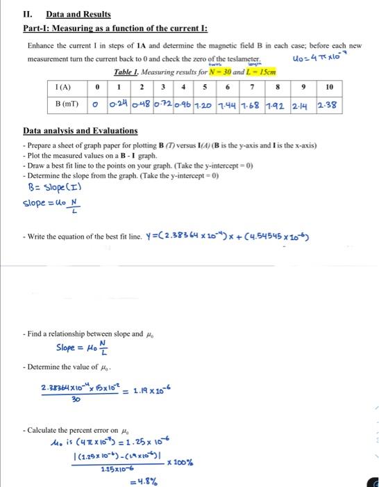 Solved IOA 30 40 Part-II: Measuring as a function of the | Chegg.com
