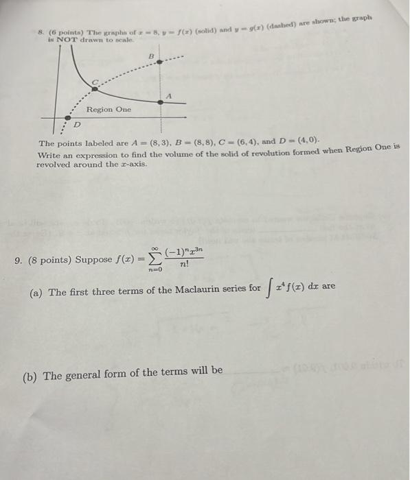 Solved 8. (6 points) The graphis of x−8,y=f(x) (solid) and | Chegg.com Solved 8. (6 points) The graphis of x−8,y=f(x) (solid) and | Chegg.com