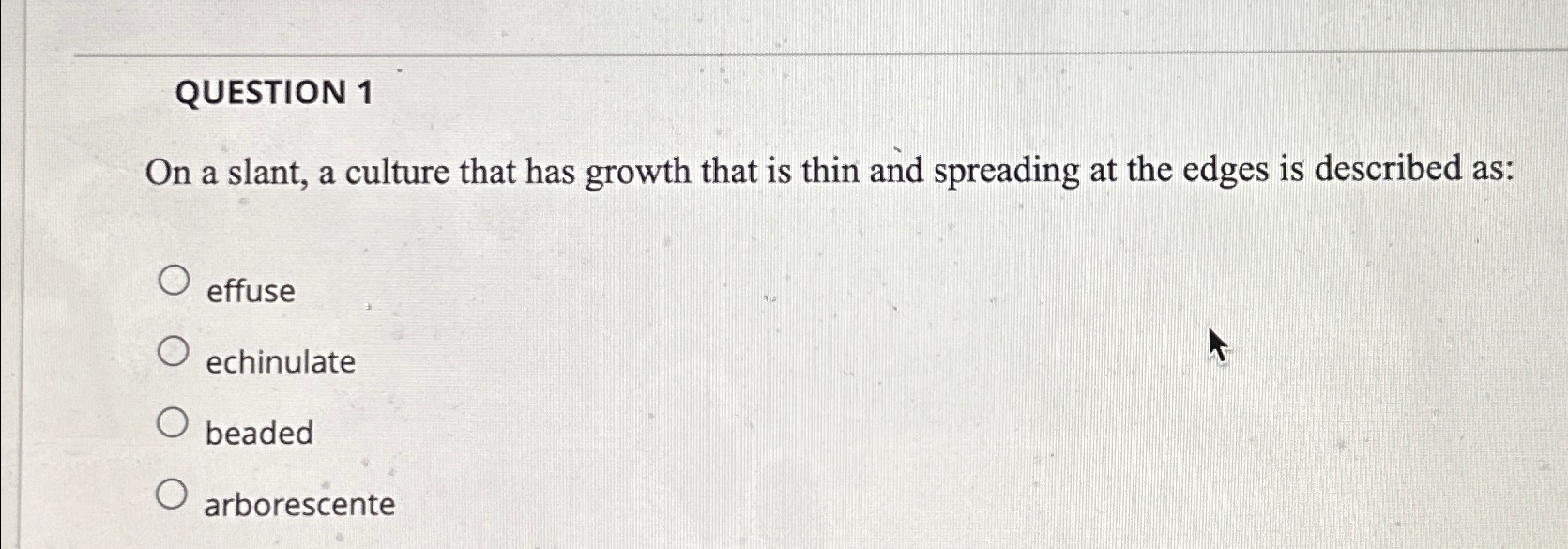 Solved QUESTION 1On a slant, a culture that has growth that | Chegg.com