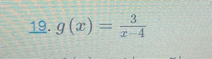 Solved For the following exercises, find the domain, range, | Chegg.com