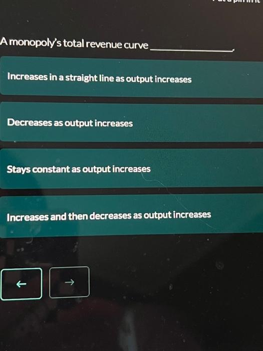 Solved Increases and then decreases as output increases | Chegg.com