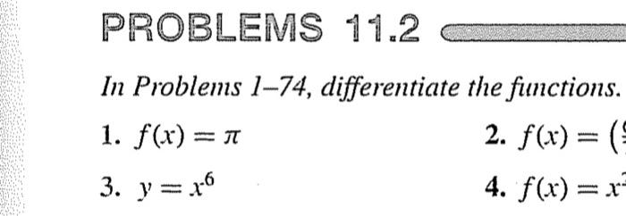 Solved In Problems 1-74, differentiate the functions. 1. | Chegg.com