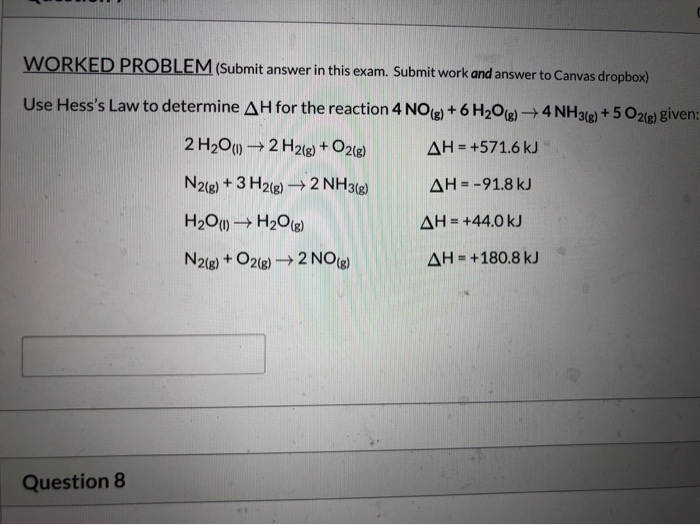 Solved WORKED PROBLEM (Submit answer in this exam. Submit | Chegg.com