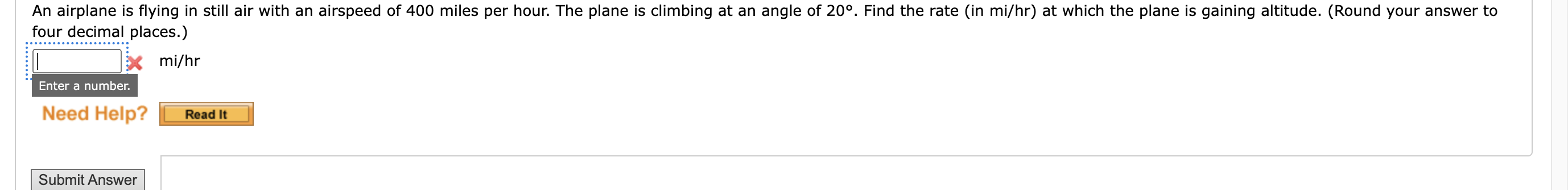 Solved four decimal places.)mihrEnter a number.Need Help? | Chegg.com