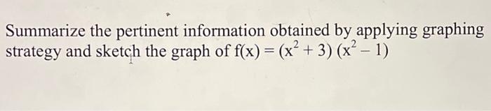 Solved Summarize the pertinent information obtained by | Chegg.com