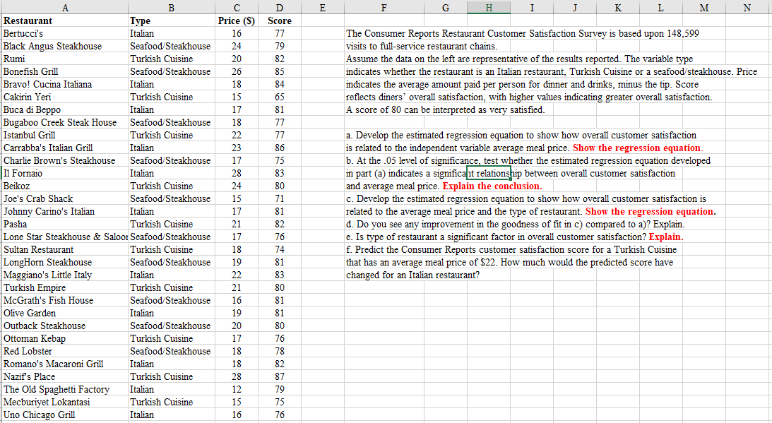 Solution with proper excel working and their answers | Chegg.com