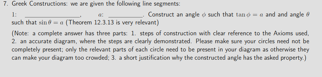Solved Greek Constructions: we are given the following line | Chegg.com