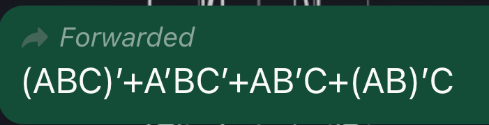 Solved Simplify The Boolean 9807