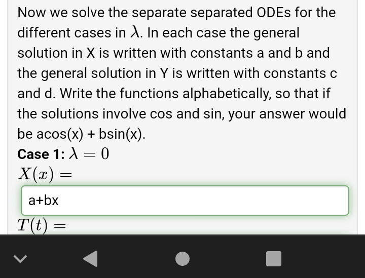Solved λ is typed as lambda, α as alpha. The PDE | Chegg.com