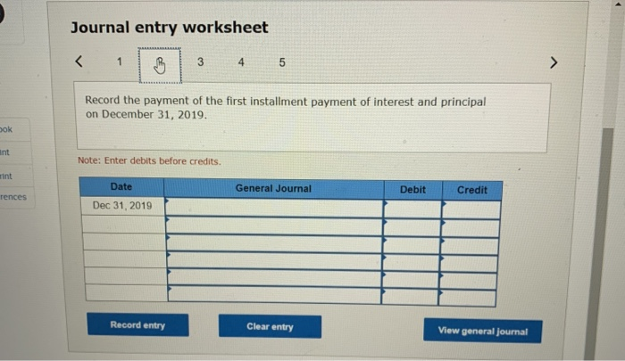 Solved On January 1, 2019, Eagle Company borrows $28,000 | Chegg.com