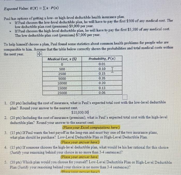 Solved Fipecsed Falve F(X)=∑x−R(x) Paul bas options of | Chegg.com