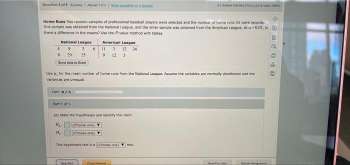 Solved please state the hypothesis and identify the claim, | Chegg.com