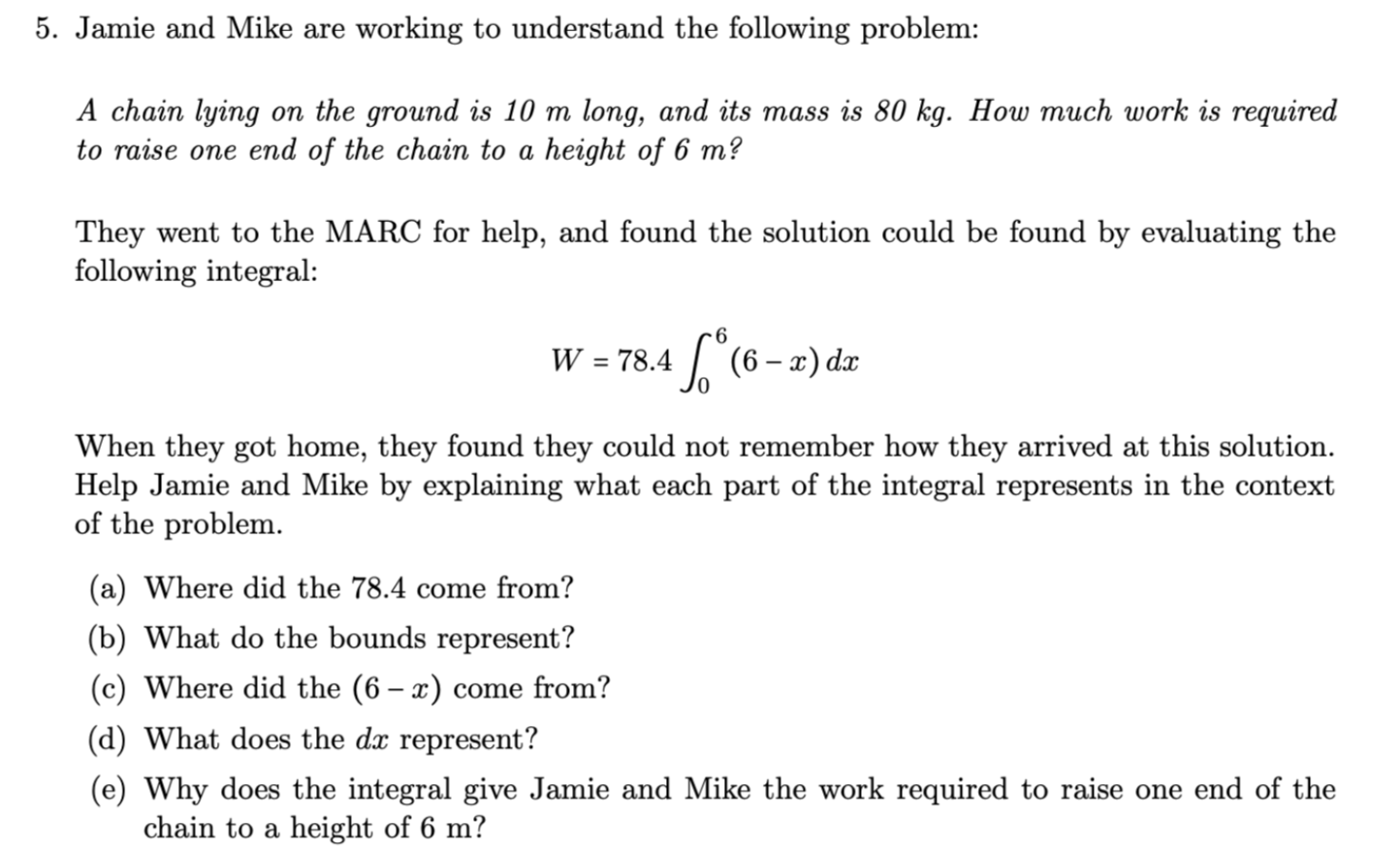 Solved Jamie and Mike are working to understand the | Chegg.com