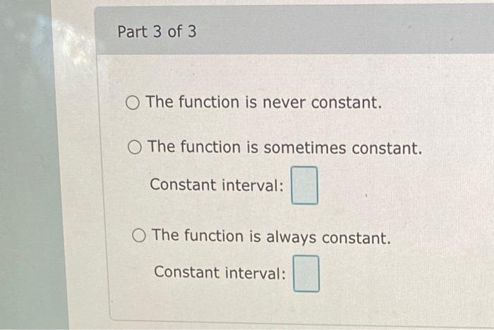 Solved Use interval notation to write the intervals over | Chegg.com