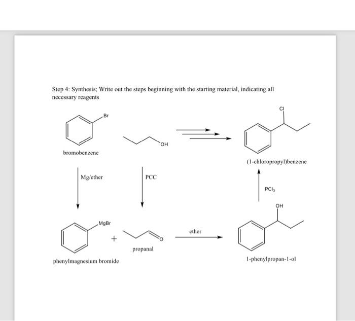 Solved Example 1 Design a synthesis to convert propan-1-ol | Chegg.com