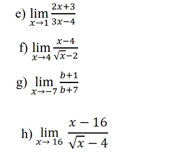 Solved 2. ﻿Use algebraic method to find the indicated limit, | Chegg.com