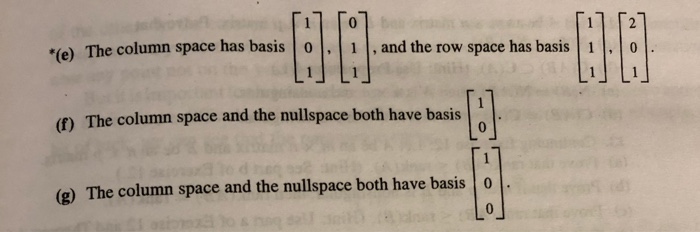 Solved 1 -1 5. In each case, construct a matrix with the | Chegg.com