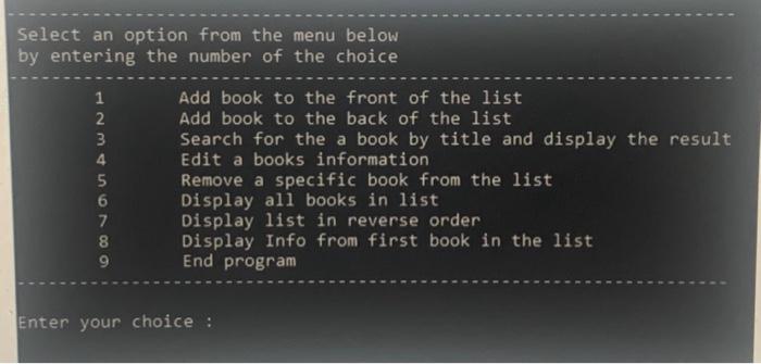 Solved Im going to show my code first then explain the | Chegg.com
