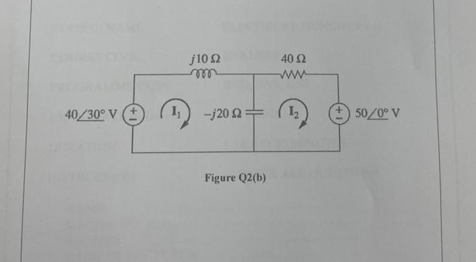 Solved (a) ﻿Using mesh analysis, examine current /, ﻿and 2, | Chegg.com