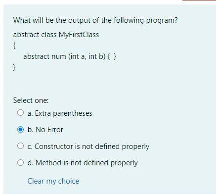 Solved The cloneable() method is part of the Cloneable | Chegg.com