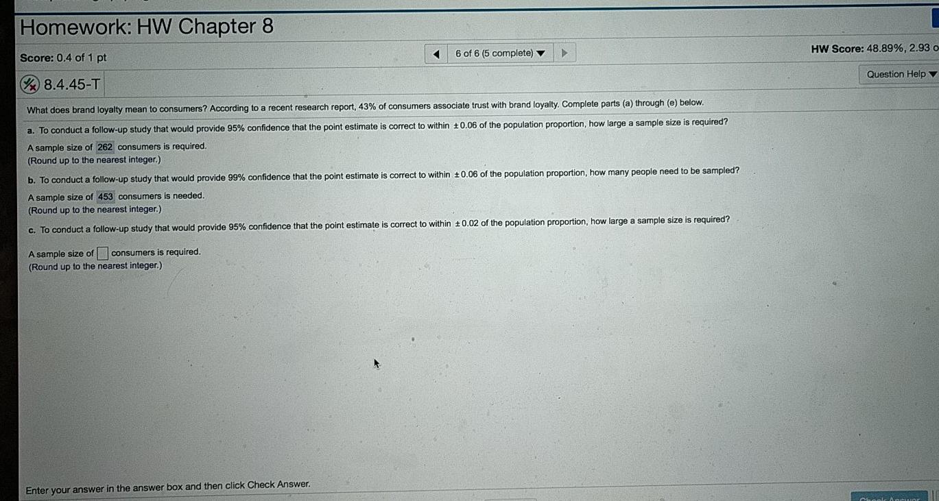 Solved Homework Hw Chapter 8 Score 0 4 Of 1 Pt 6 Of 6 5