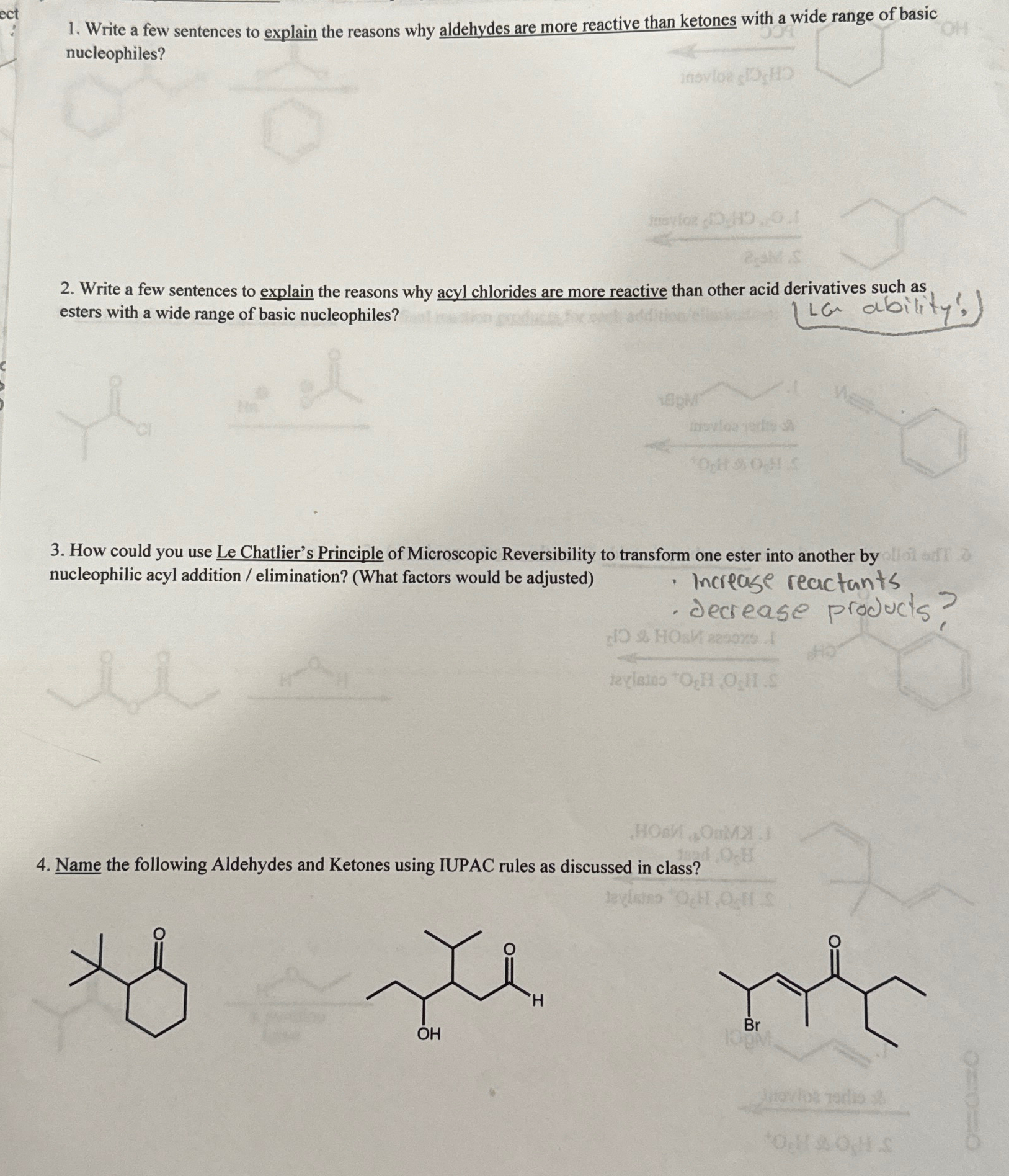 Solved Write a few sentences to explain the reasons why | Chegg.com