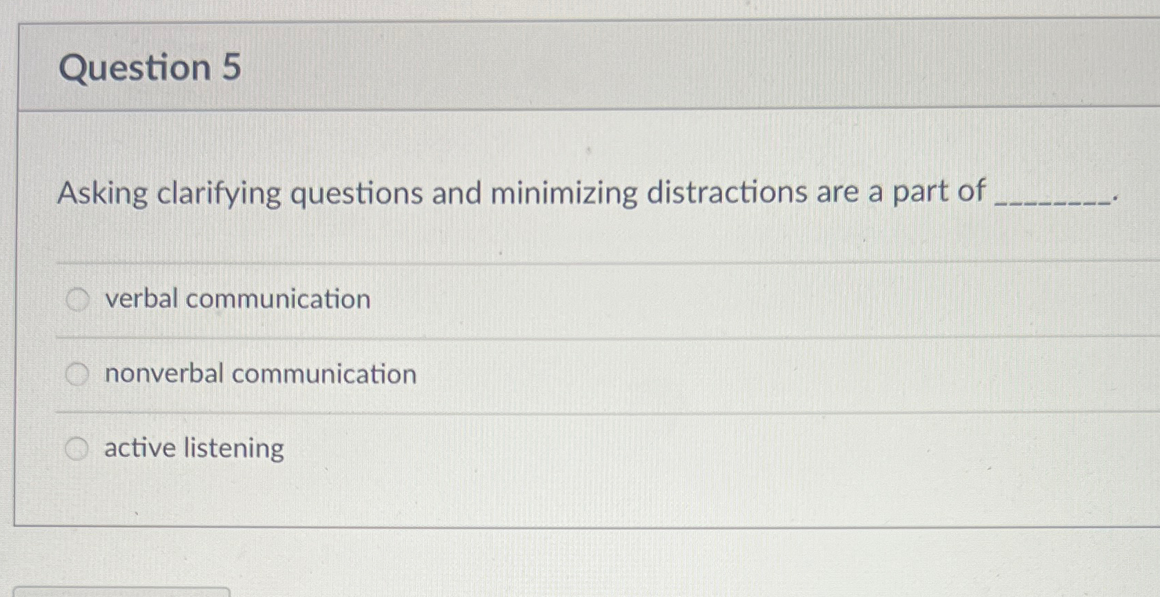 Solved Question 5Asking clarifying questions and minimizing | Chegg.com