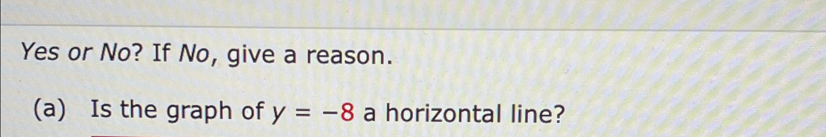 Solved Yes or No? ﻿If No, ﻿give a reason.(a) ﻿Is the graph | Chegg.com