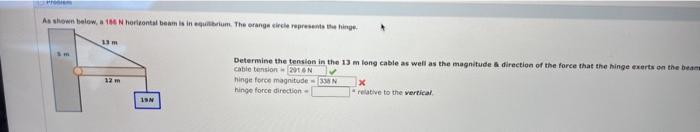 Solved As shown in the diagram below, a 3289 uniform meter | Chegg.com