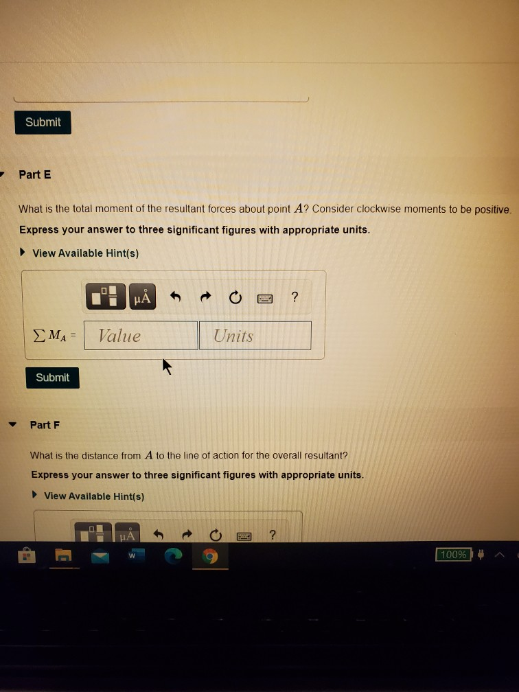 Solved Reduction Of A Simple Distributed Loading Learning 3926