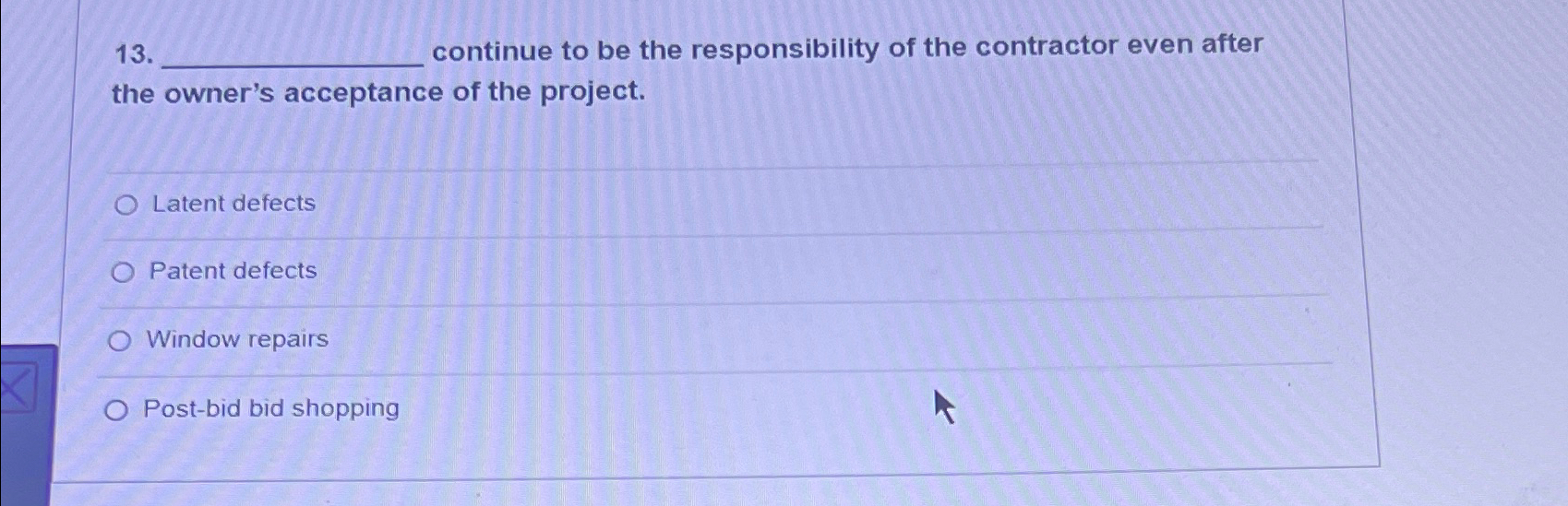 Solved ﻿continue to be the responsibility of the | Chegg.com
