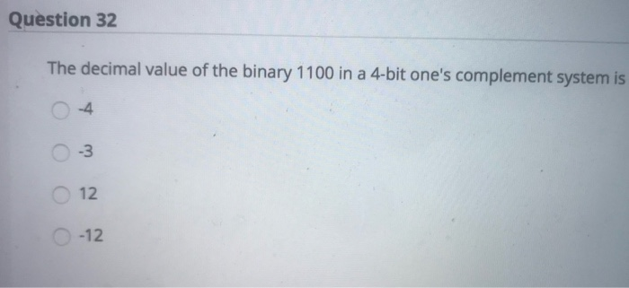 Solved Question 34 A scientific notation for binary number | Chegg.com