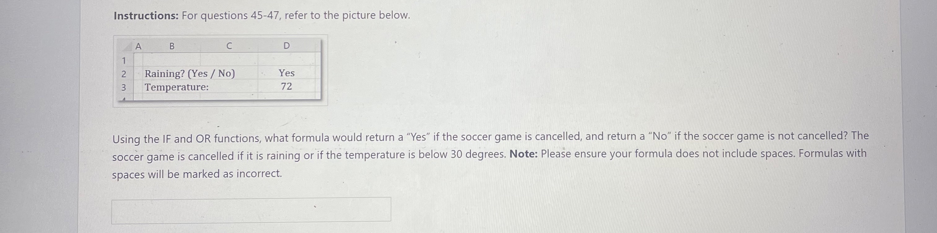 Solved Instructions: For questions 45-47, ﻿refer to the | Chegg.com