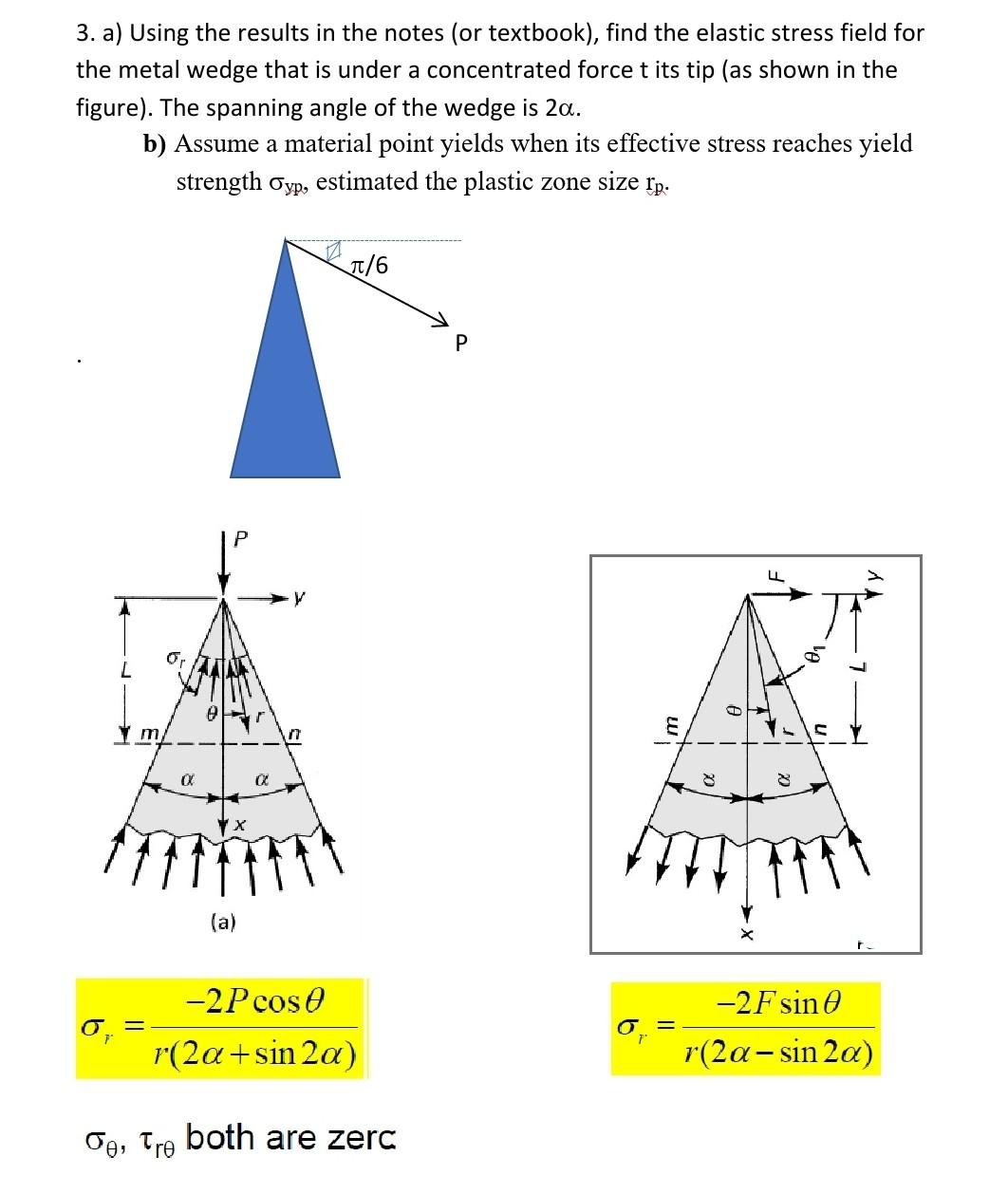 3. a) Using the results in the notes (or textbook), | Chegg.com