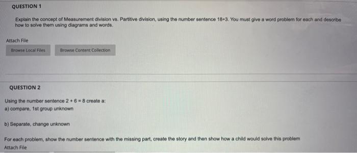 Solved Explain the concept of Measurement division vs. | Chegg.com