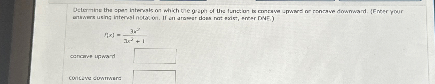 Solved Determine the open intervals on which the graph of | Chegg.com