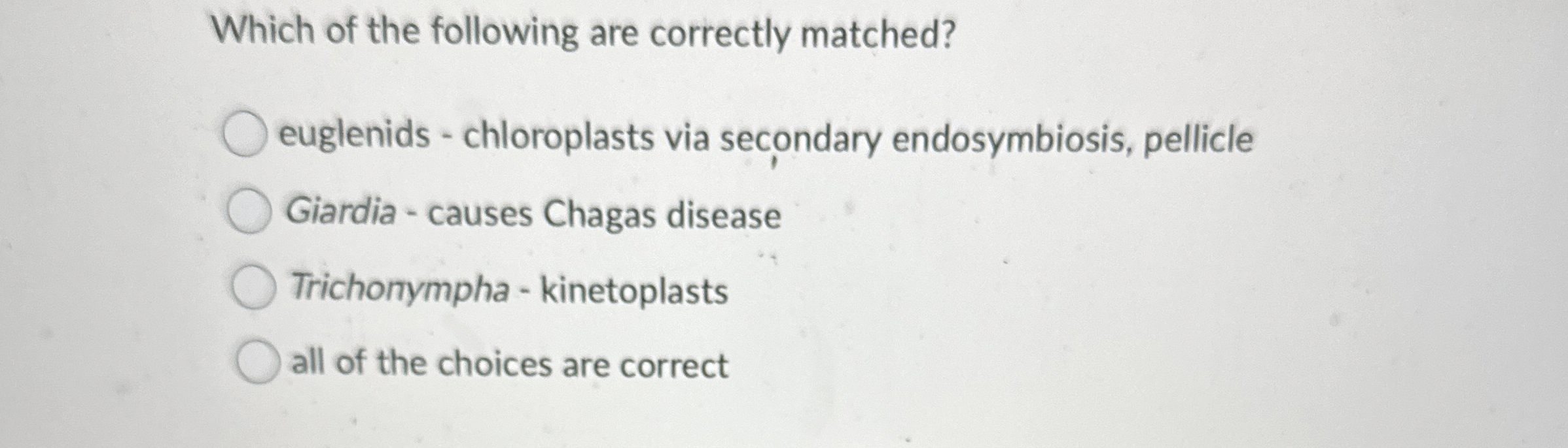 Solved Which of the following are correctly | Chegg.com
