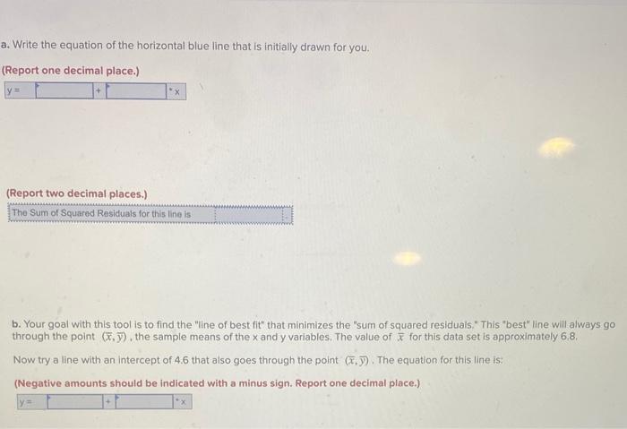 Interact with the above tool as instructed, and | Chegg.com