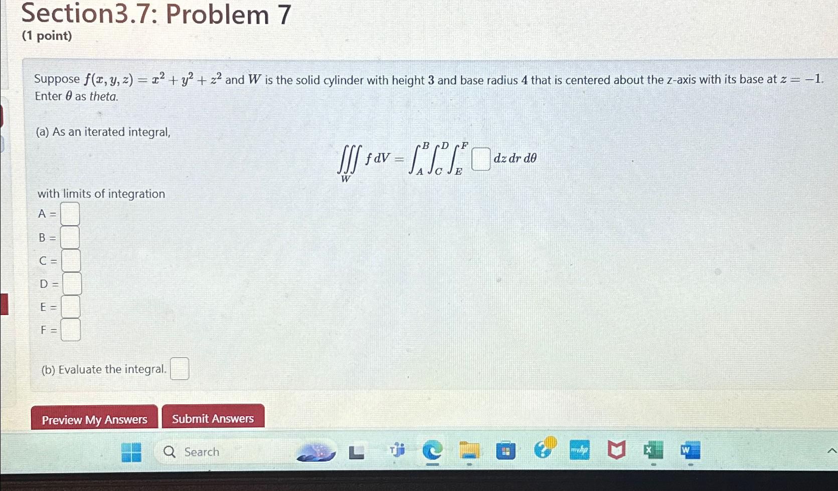Solved Section3.7: Problem 7(1 ﻿point)Suppose | Chegg.com