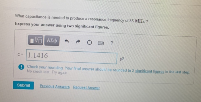 Solved Ip Tuning A Radio A Radio Tuning Circuit Contains An