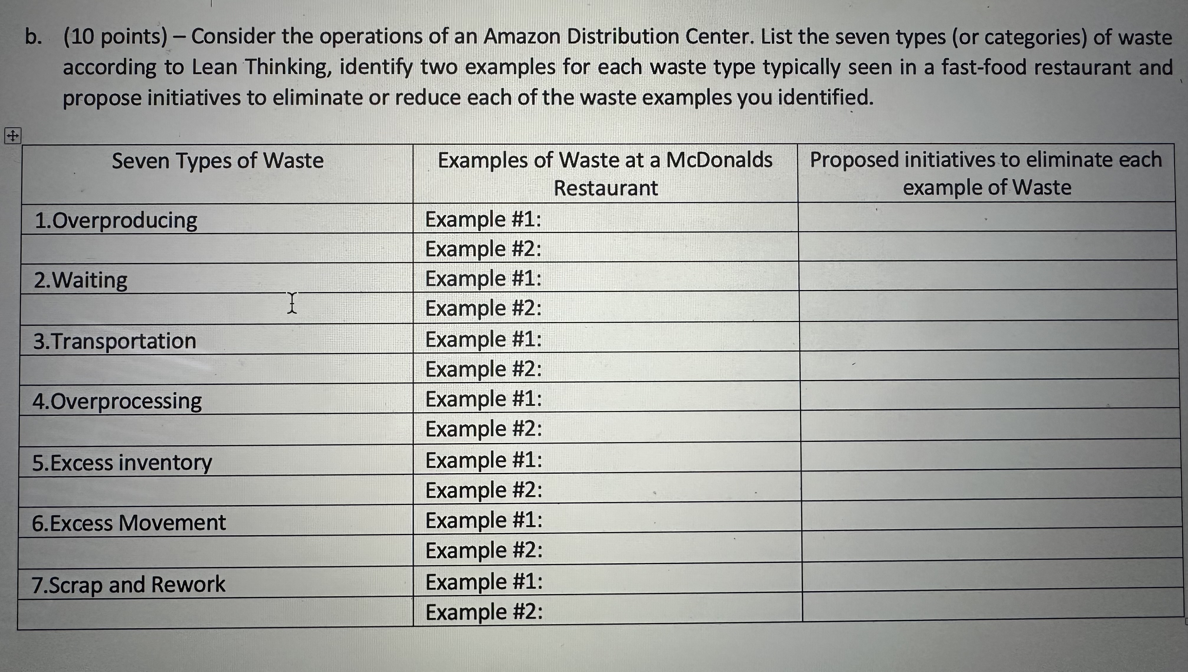Solved b. ( 10 ﻿points) - ﻿Consider the operations of an | Chegg.com