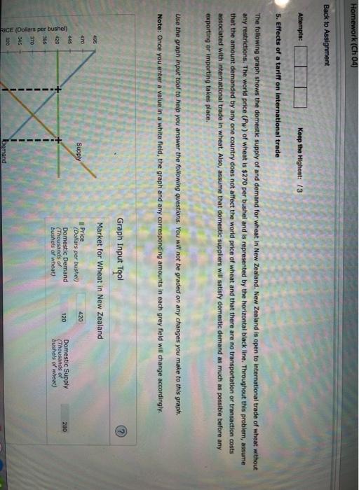 Solved Homework (Ch 04) Back to Assignment Attempts: Keep | Chegg.com