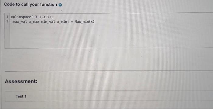 Solved Calculate the value of maximum and minimum, also | Chegg.com