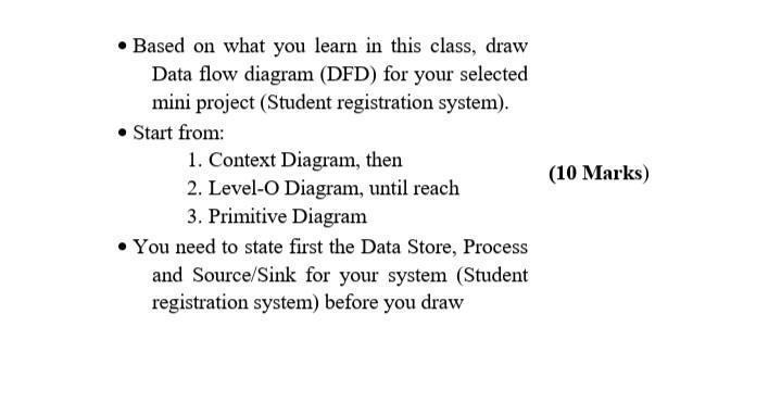 Solved • Based on what you learn in this class, draw Data | Chegg.com