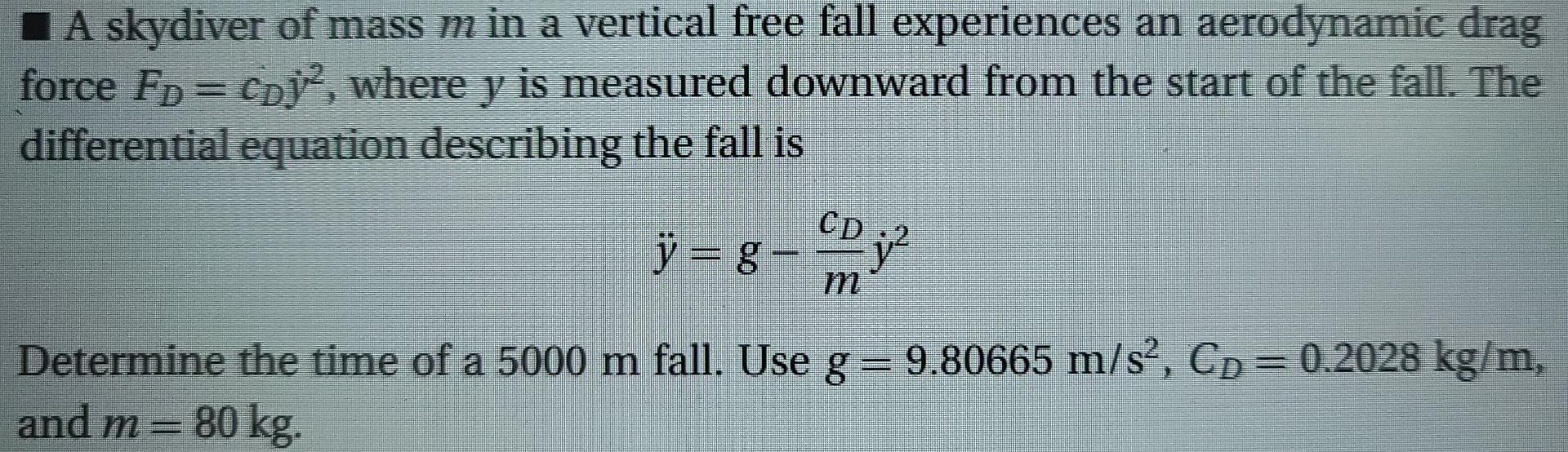 Solved Second order ODE. Solve two ways a) Simple Euler b) | Chegg.com